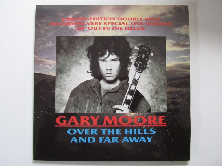 Gary Moore Over the Hills and Far Away Dubbel 7" singel - doloresserier.se
