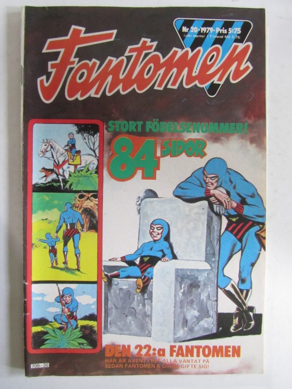Fantomen 1979 20 med poster - doloresserier.se