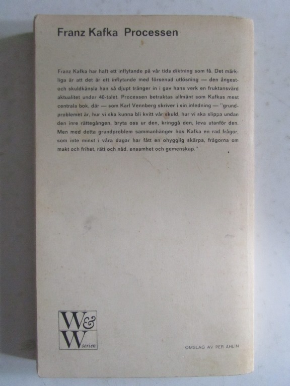 Kafka, Franz Processen - doloresserier.se