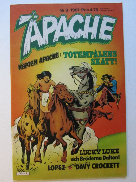 Apache 1981 09 med Lucky Luke - doloresserier.se
