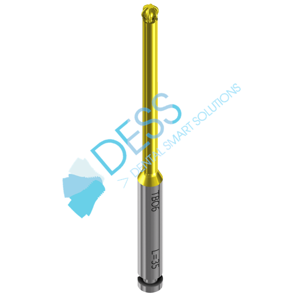 Screwdriver 35mm angulated screw channels