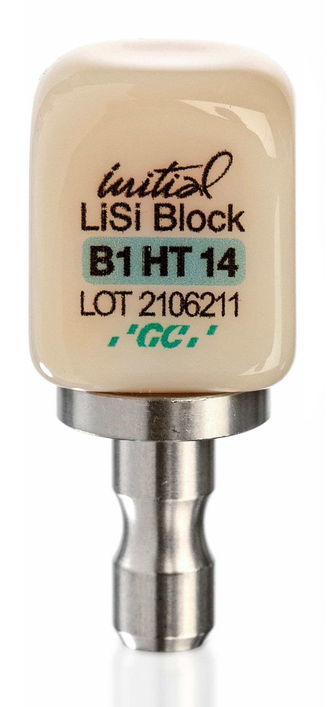 GC Initial LiSi Block, CEREC, Size 14, B1 HT