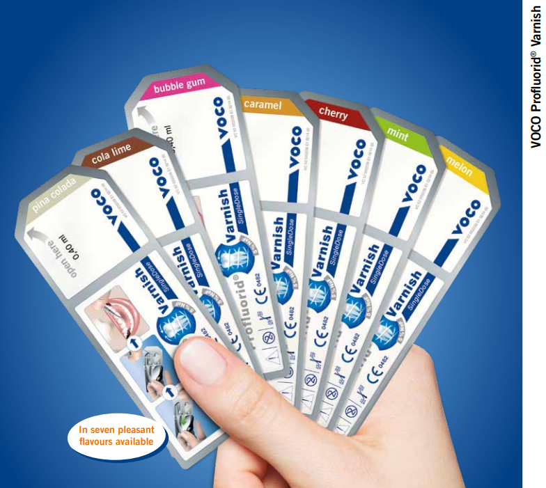 VOCO Profluorid Varnish - SingleDose 200 x 0,4 ml cola lime
