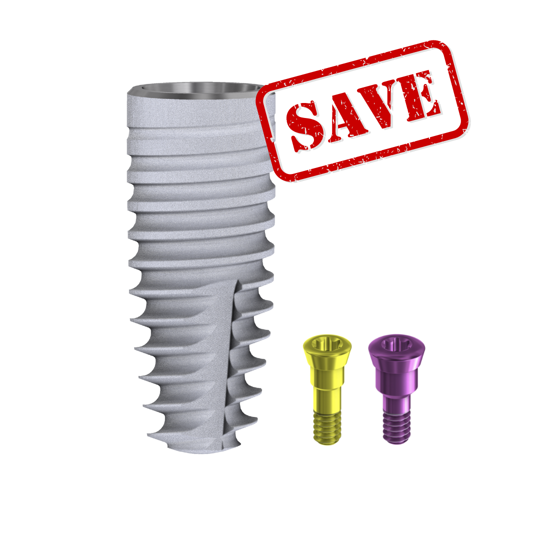 Start with DESS Conical BLT - 10 implants