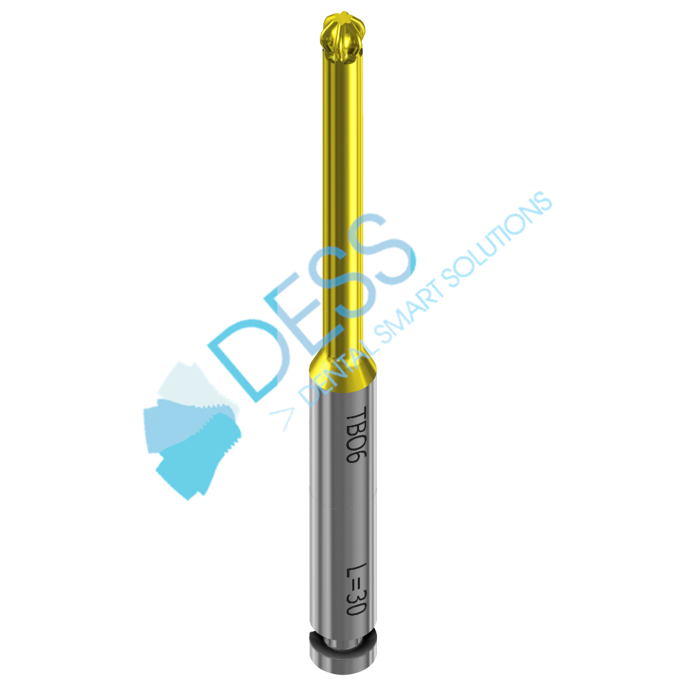Screwdriver 30mm angulated screw channels