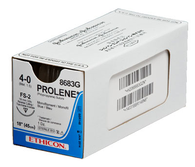 Prolene suture 4-0, EH7151H, FS-2 needle. We ship internationally.
