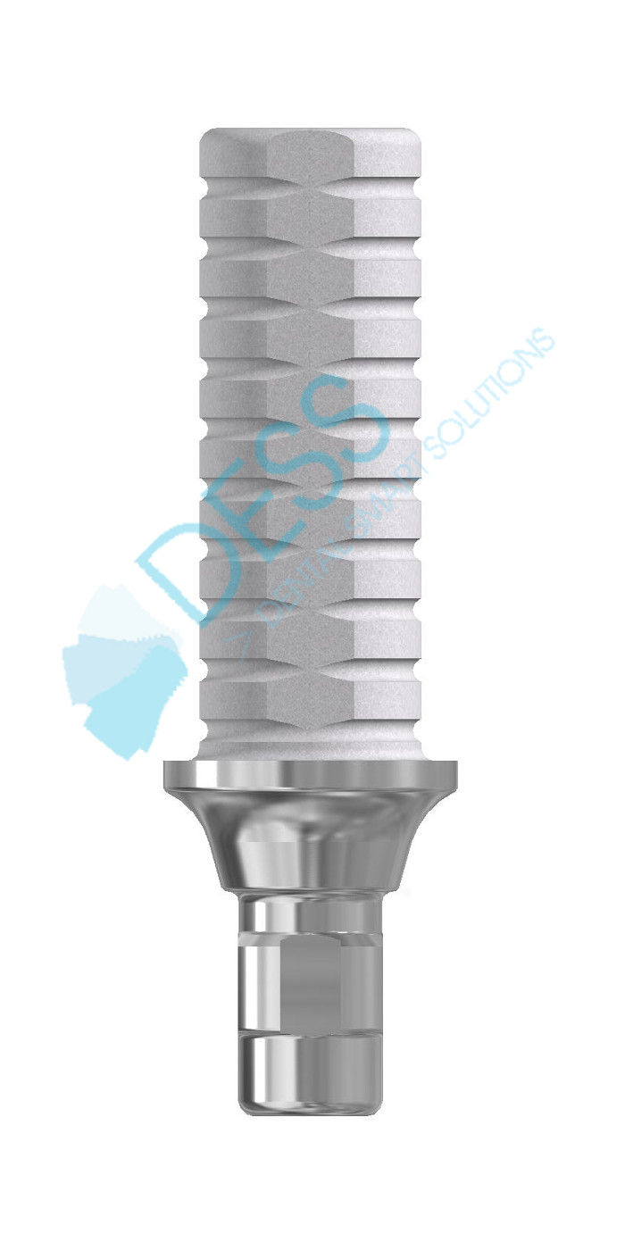 Temporary abutment engaging RP til Straumann Bone Level®