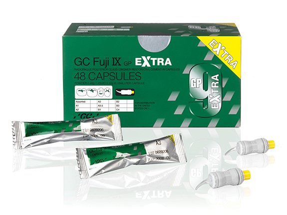 GC Fuji IX GP EXTRA, Capsules, Assorted, 50 pcs