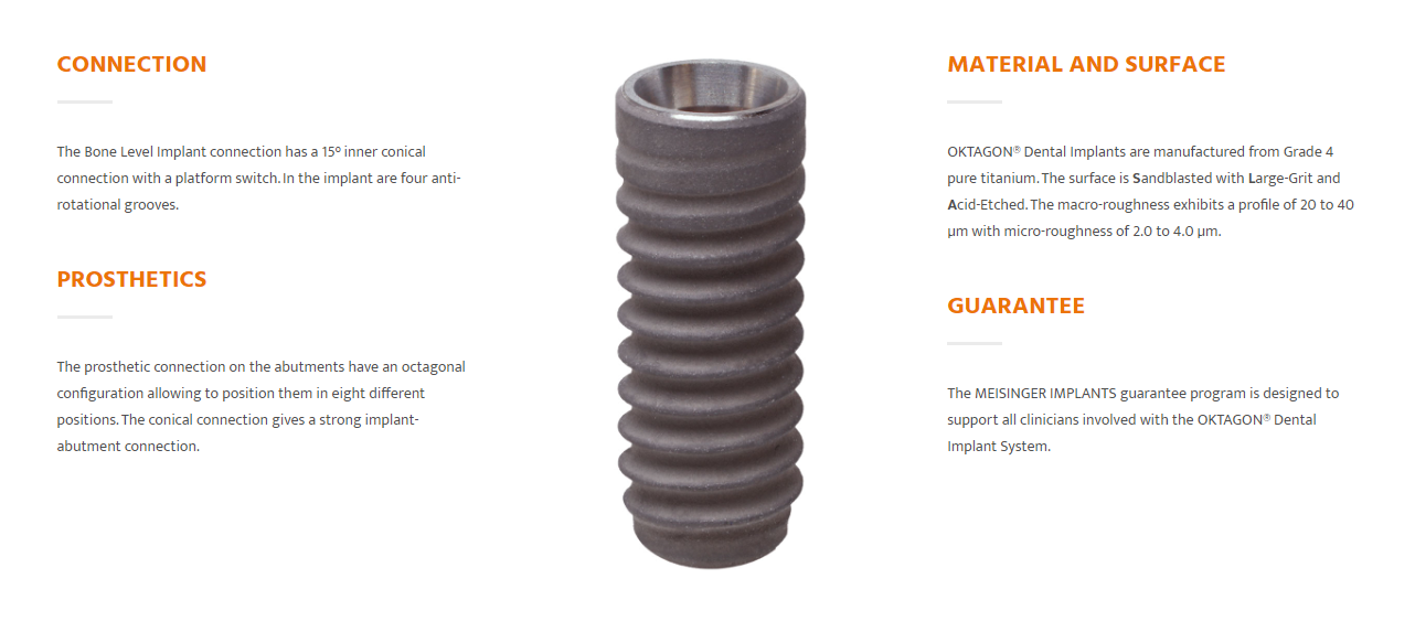 Oktagon Bone Level Implant