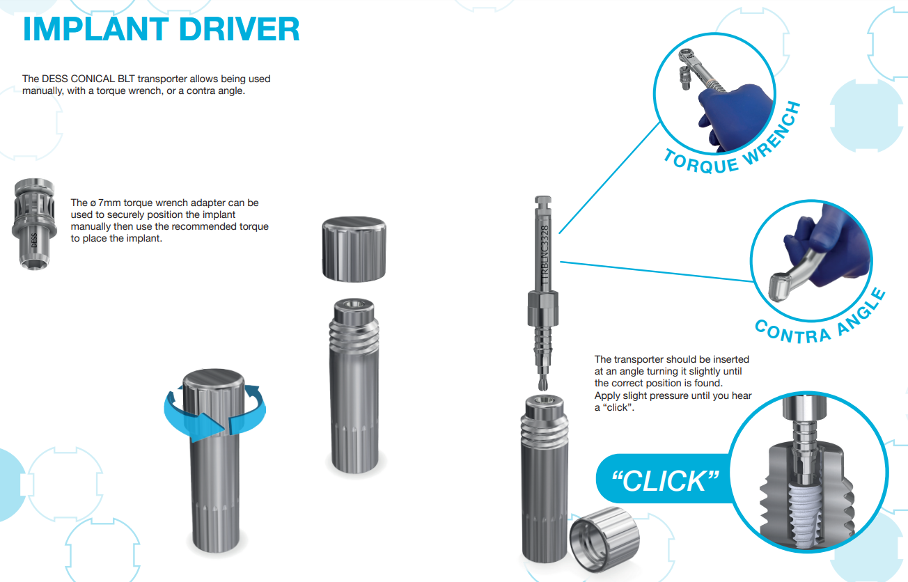 DESS Conical BLT implantat
