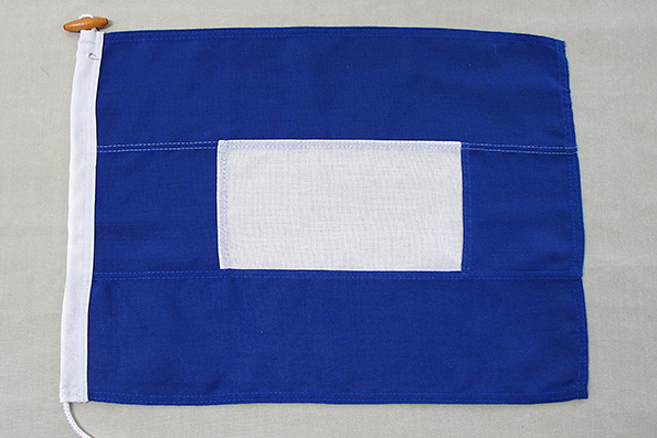 Signalflagga P - Flaggfabriken National