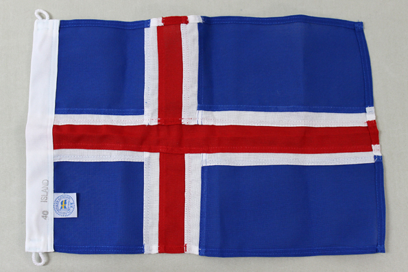 Island flagga - Flaggfabriken National