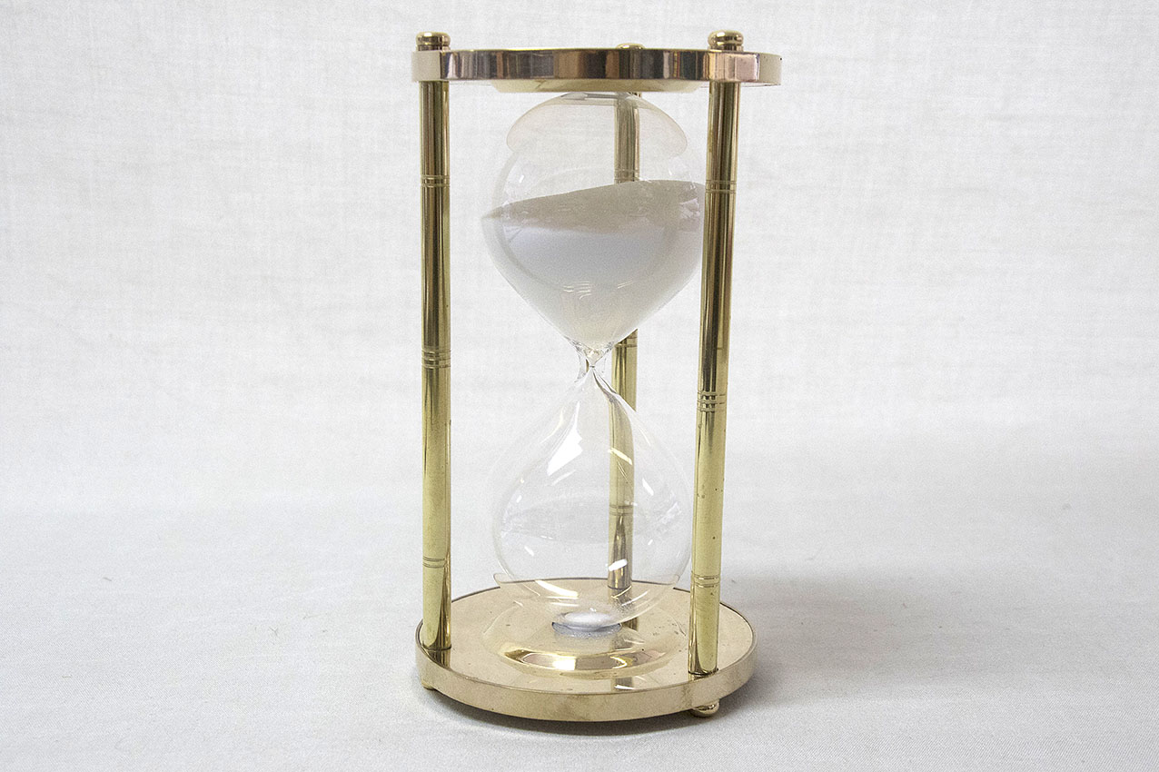 Timglas Deluxe av Mässing 22 cm - Flaggskeppet