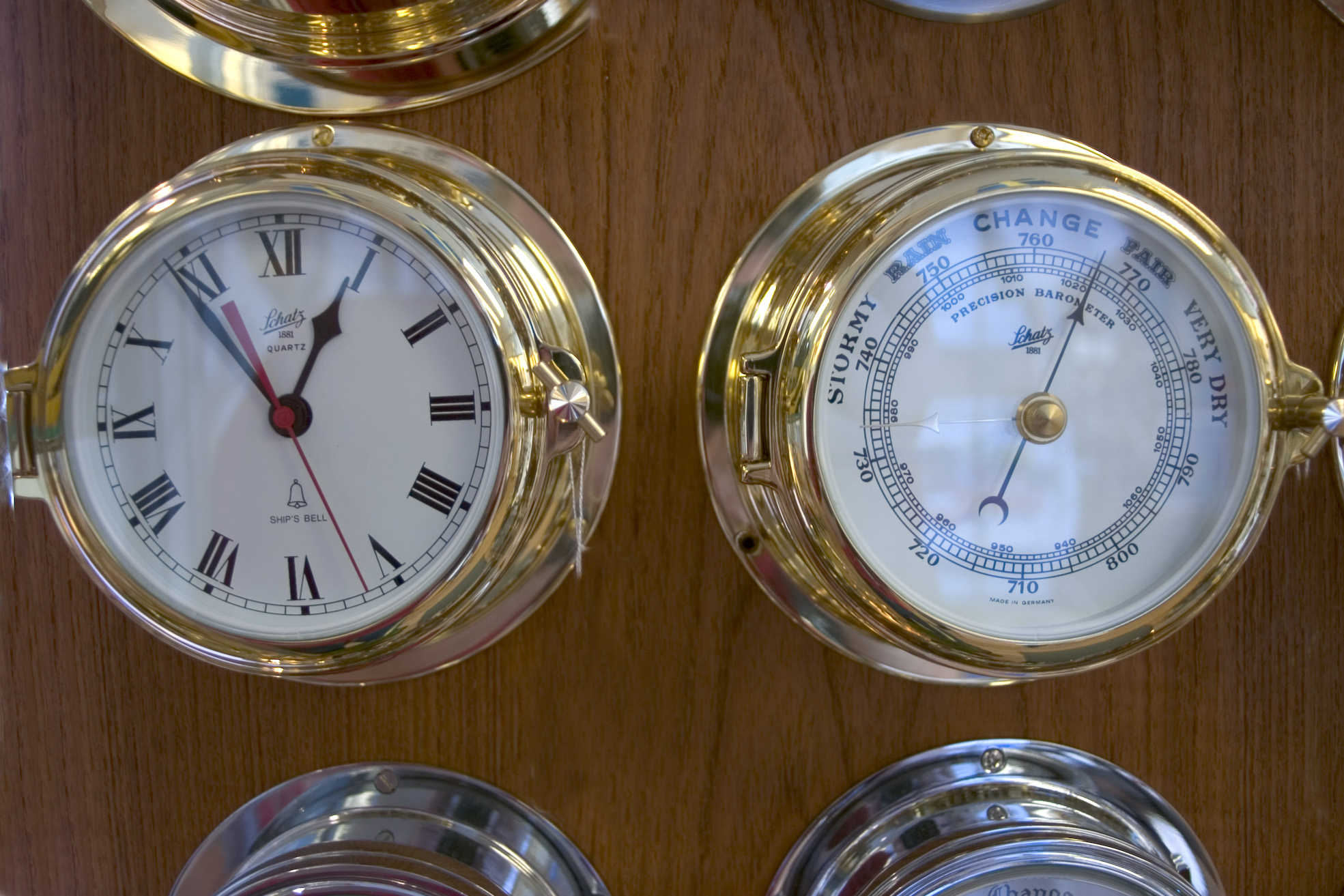 Schatz barometer 15 cm - Flaggskeppet