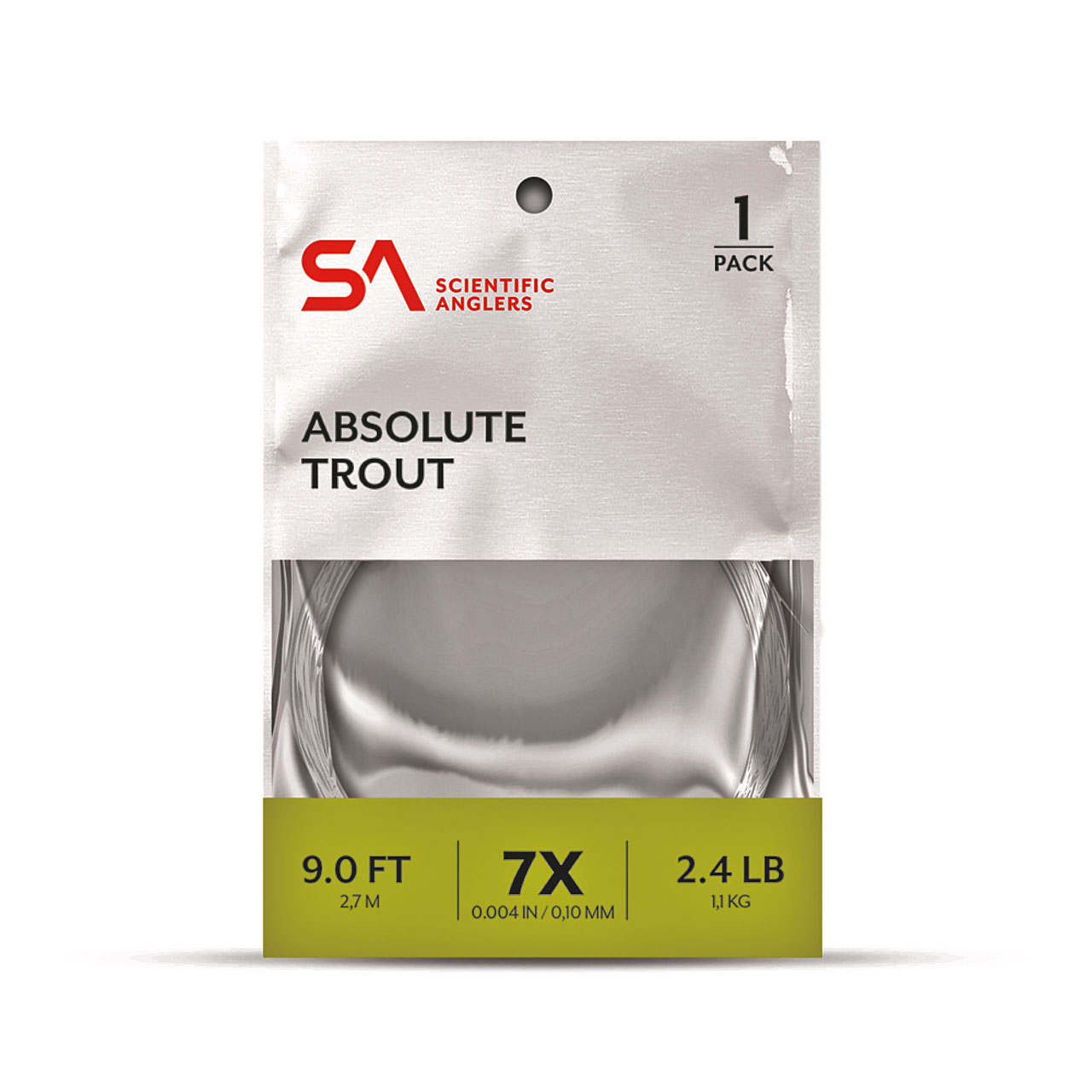 SA Absolute Trout Leader 9' 3-pack - Wittlock Sportfiske