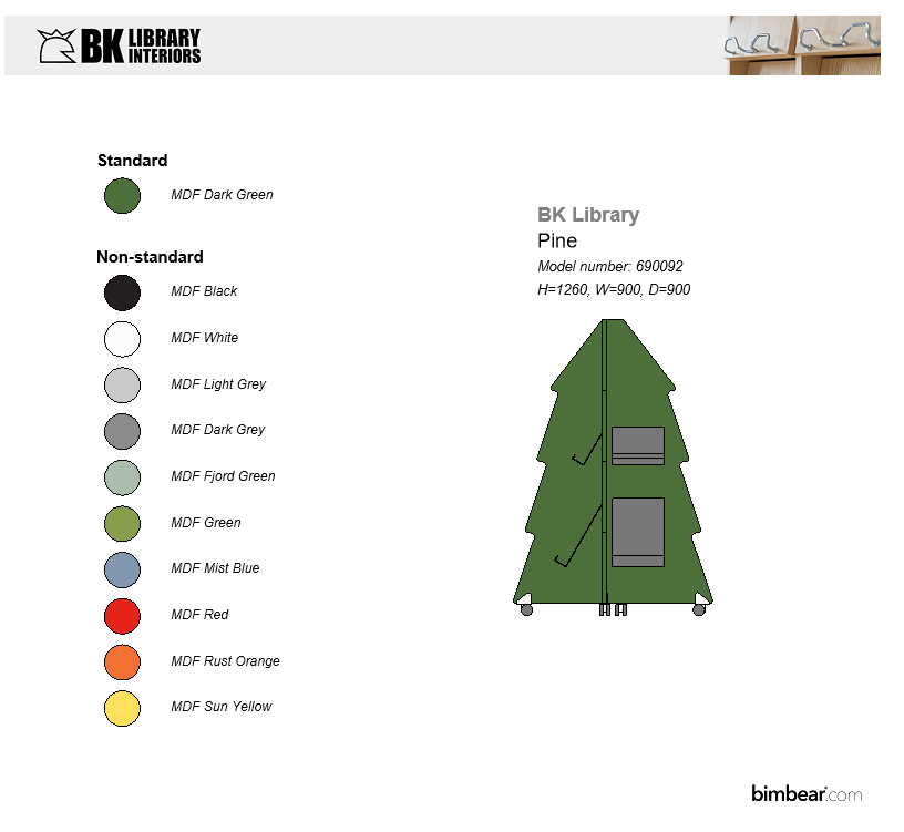 BK Library Interiors - BIM Revit