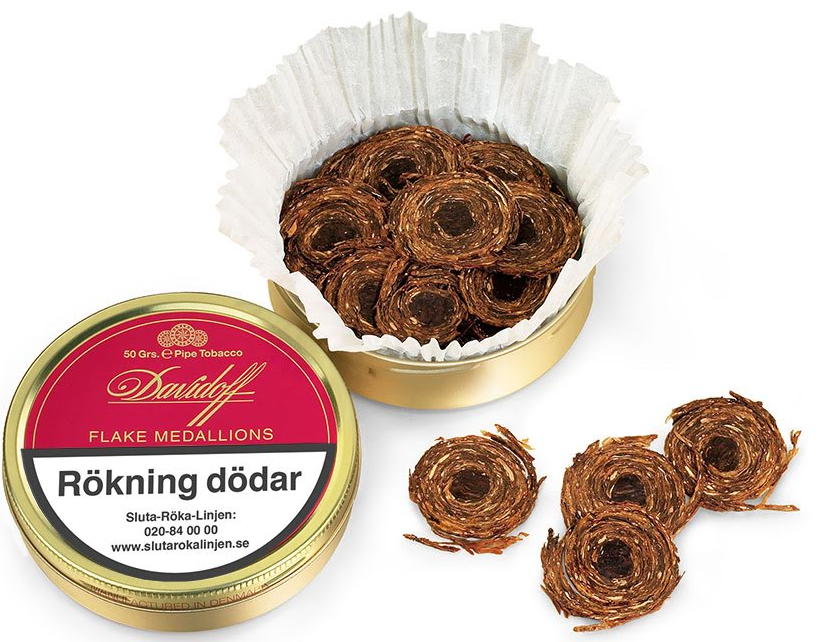 Davidoff Flake Medallions 50 gr - Roberts Tobak