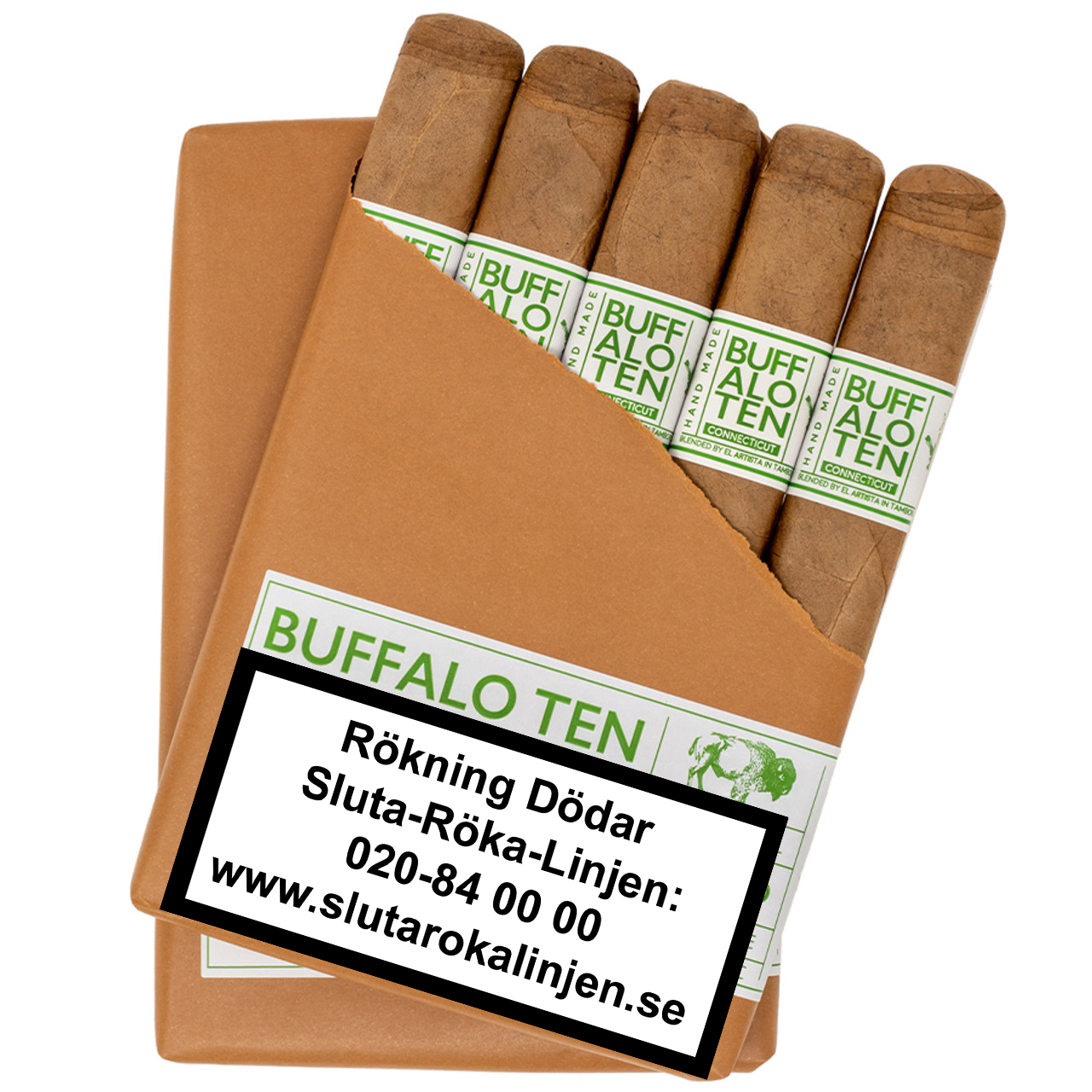 Buffalo Ten Connecticut Toro 5 pack - Roberts Tobak