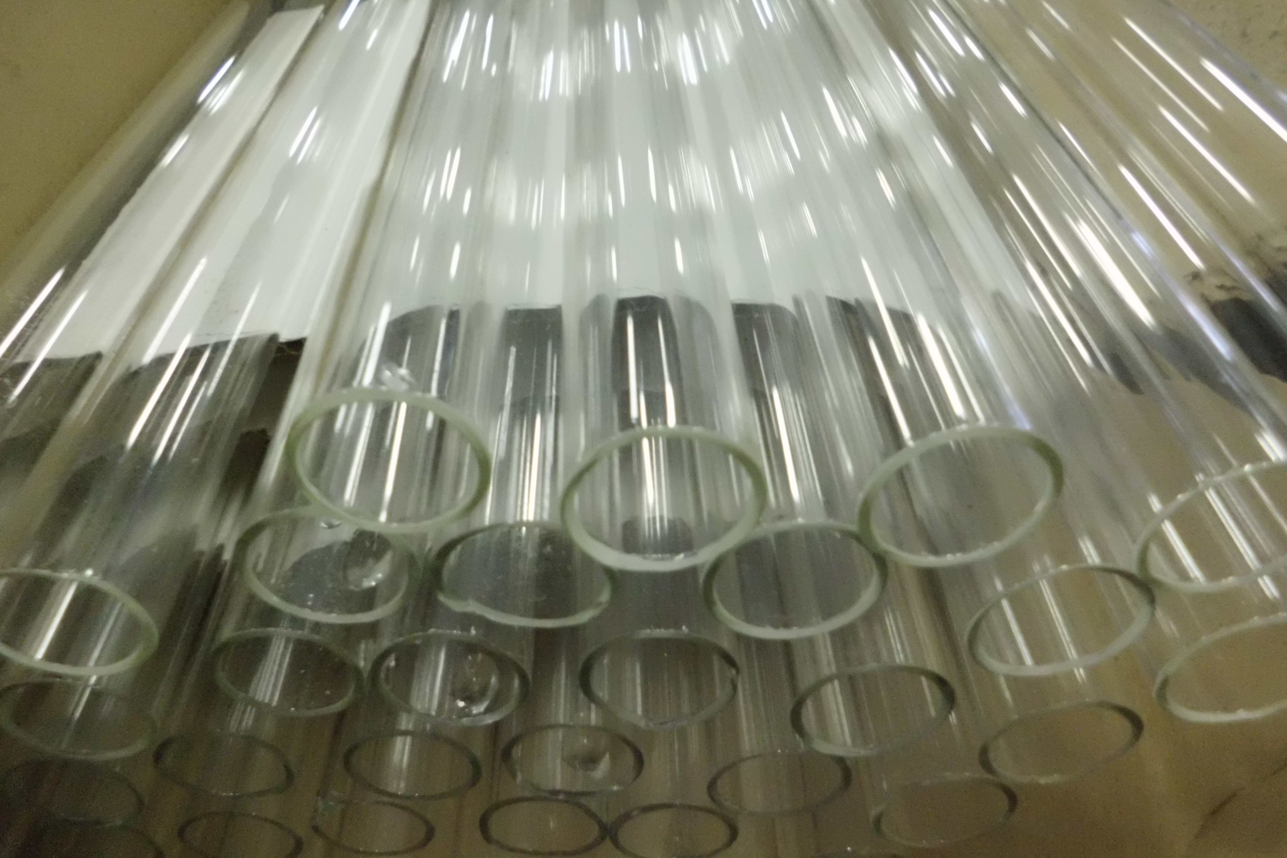 Glasrör - Överskottet