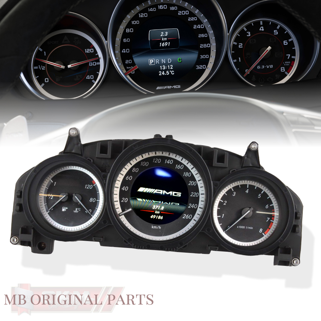 CKM Car Design - Facelift COLOR speedometer petrol 260 km/h