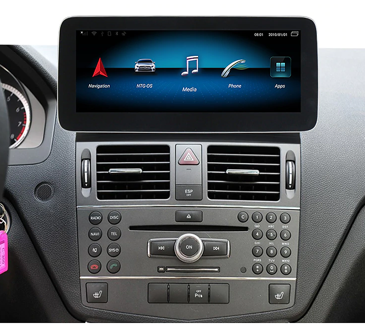 CKM Car Design - C. w204 Comand 10,25" Android Widescreen touchscreen ...