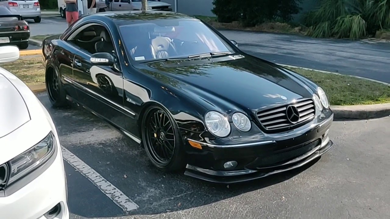 CKM Car Design - 1. CKM front lip CARBON for CL 55 AMG