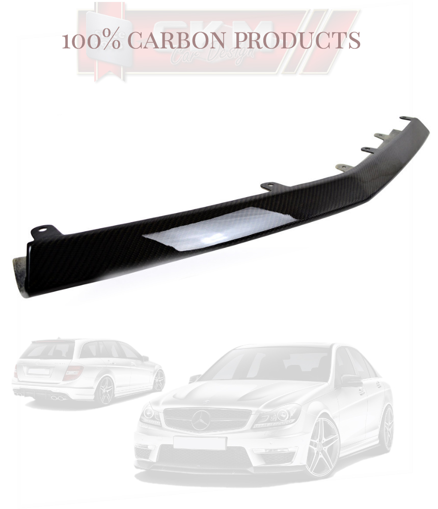 CKM Car Design - 1. Carbon lip spoiler V2 2012-2014