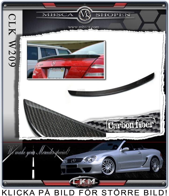 CKM Car Design - 1. CKM Rear spoiler CARBON