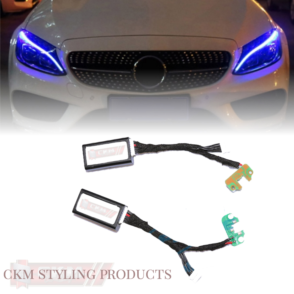 CKM Car Design - 1. facelift blue start effect kit