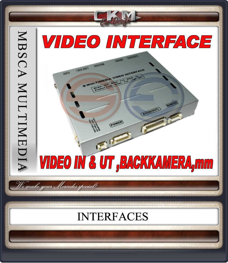 CKM Car Design - C. VIDEO INTERFACE