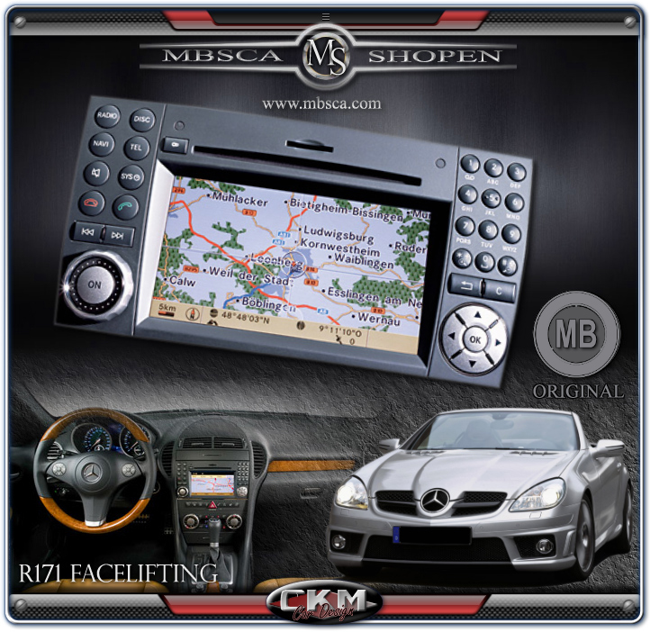 CKM Car Design - C6. Comand NTG 2.5 DVD/Bluetooth