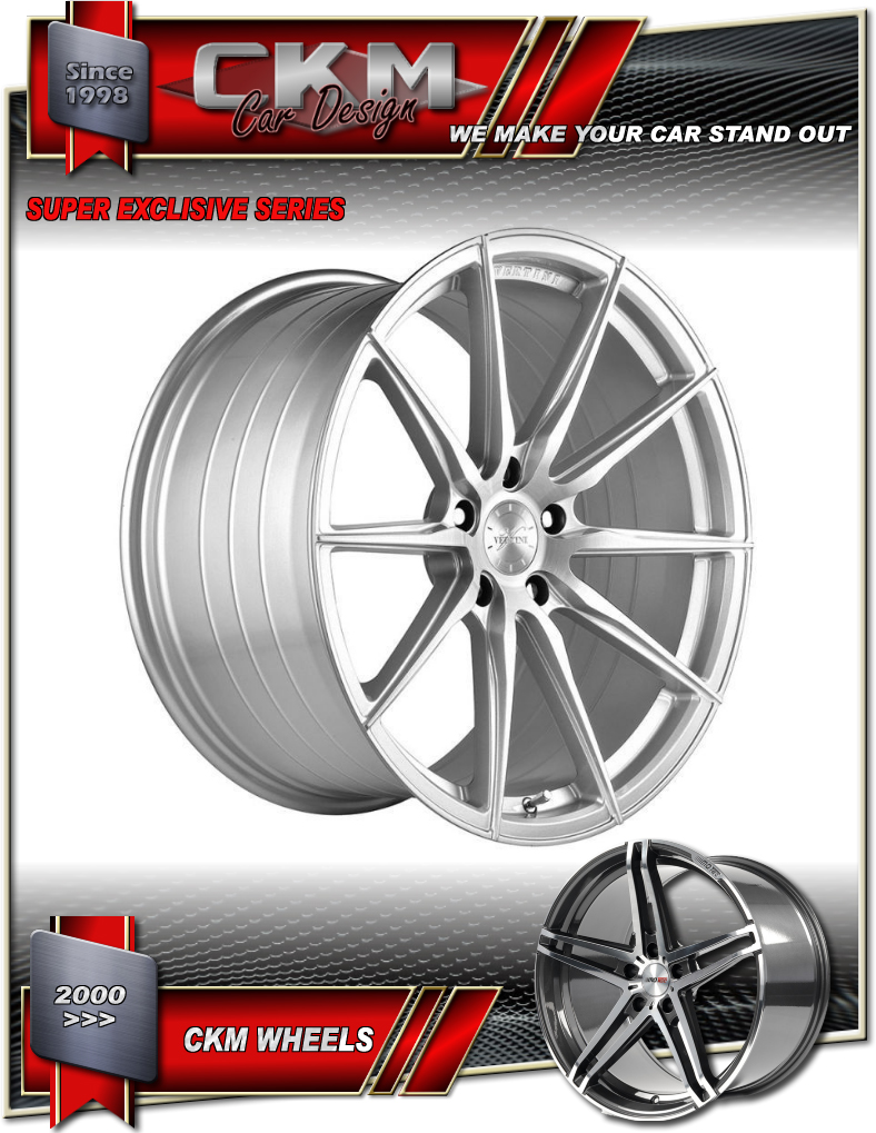 CKM Car Design - VERTINI RF1.1 ROTARY FORGED 20x8,5"