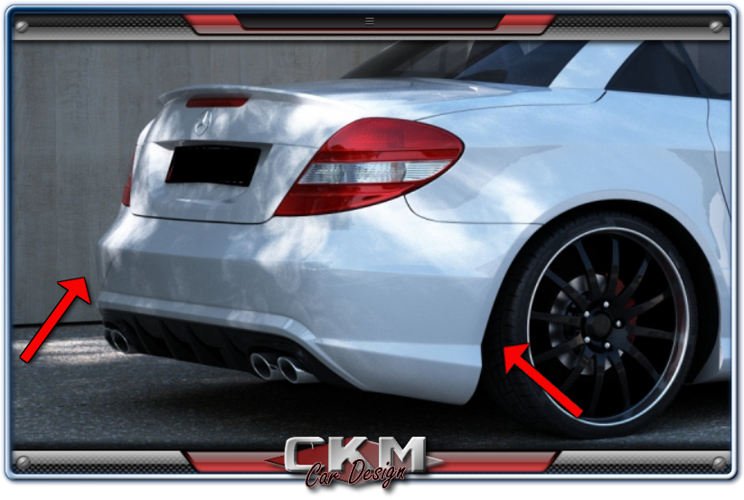 CKM Car Design - 1. CKM Spoiler kit 4 delar