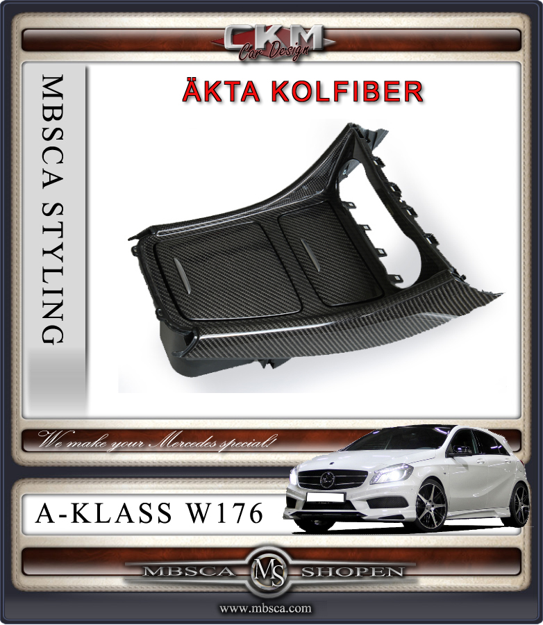 CKM Car Design - Kolfiber set 3 pcs