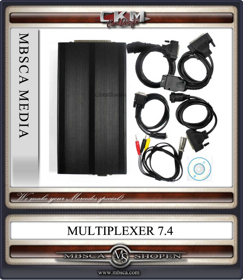CKM Car Design - Mercedes Benz Multiplexer 7.4 Diagnostic Interface OBD