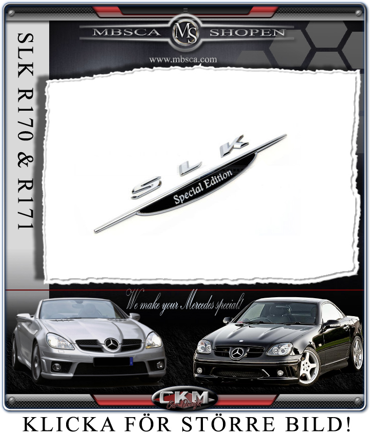 CKM Car Design - SLK Special Edition Emblem 1pcs