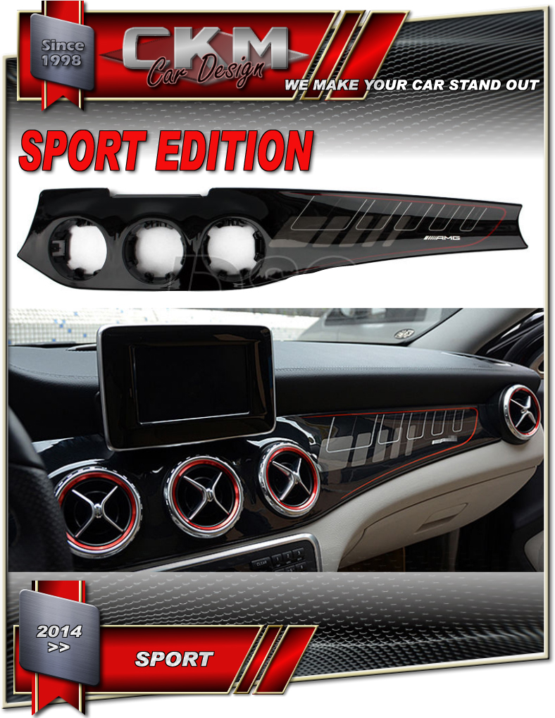 CKM Car Design - 1. SPORT dashboard trim 1pc OEM PART