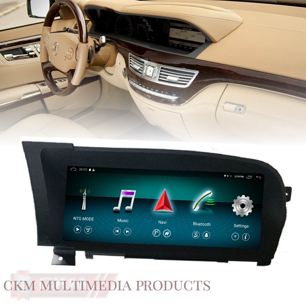 CKM Car Design - C. w221 Comand 10,25" Android Widescreen touchscreen
