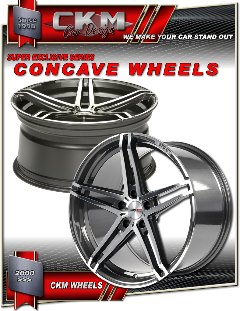 CKM Car Design - 20" CKM Xtreme concave.