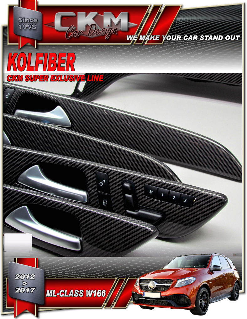 CKM Car Design - 10. Carbon trim covers 7pcs