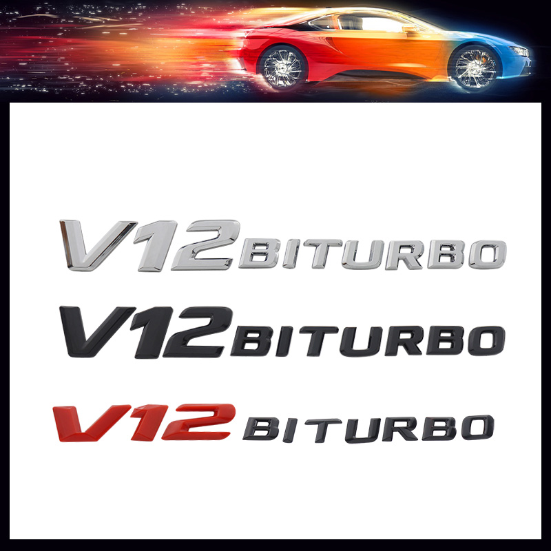 CKM Car Design - V12 BiTurbo Emblem 1 st