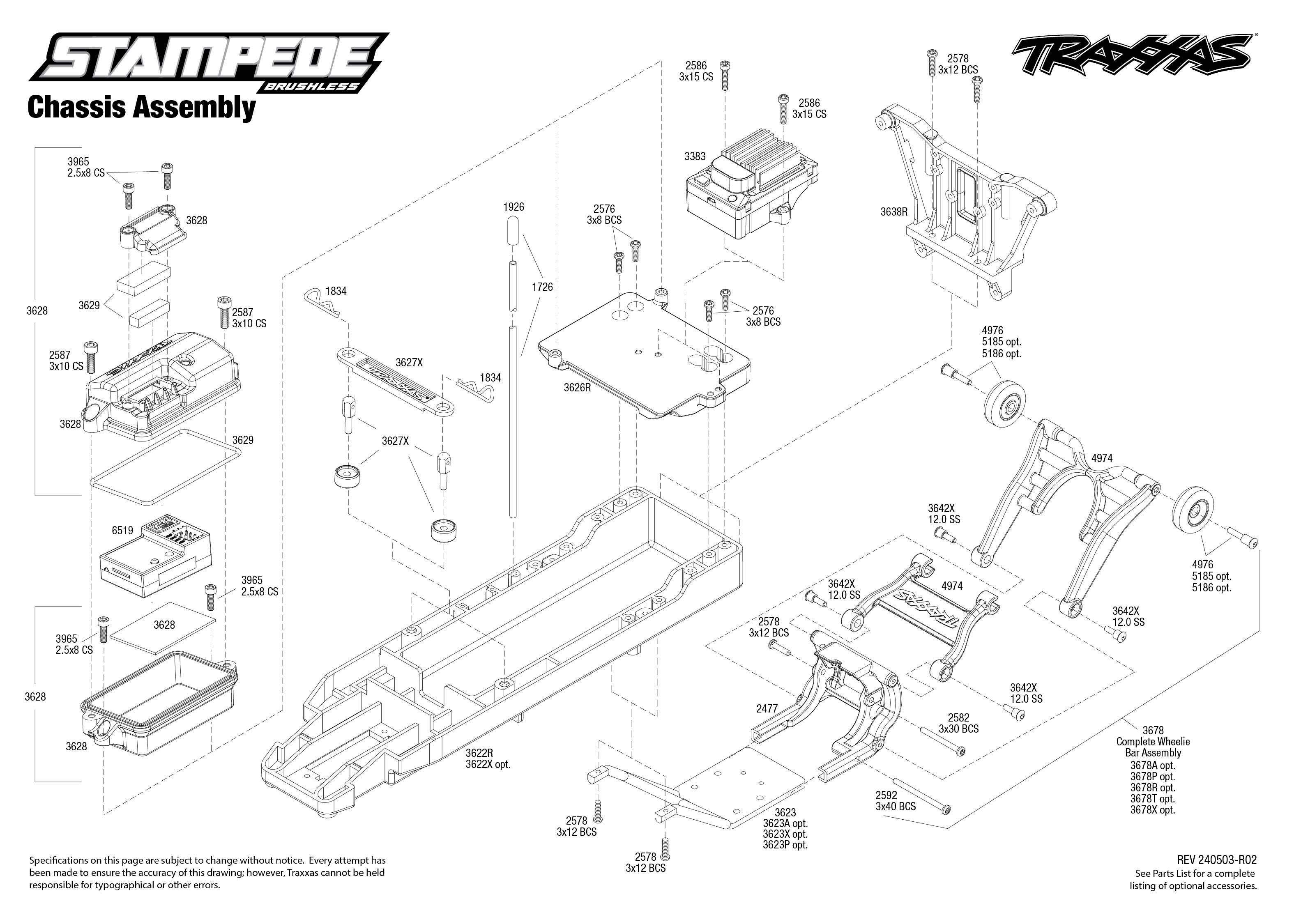 RC Sweden AB - Traxxas Stampede 2WD 1/10 RTR TQ BL-2s HD Blå