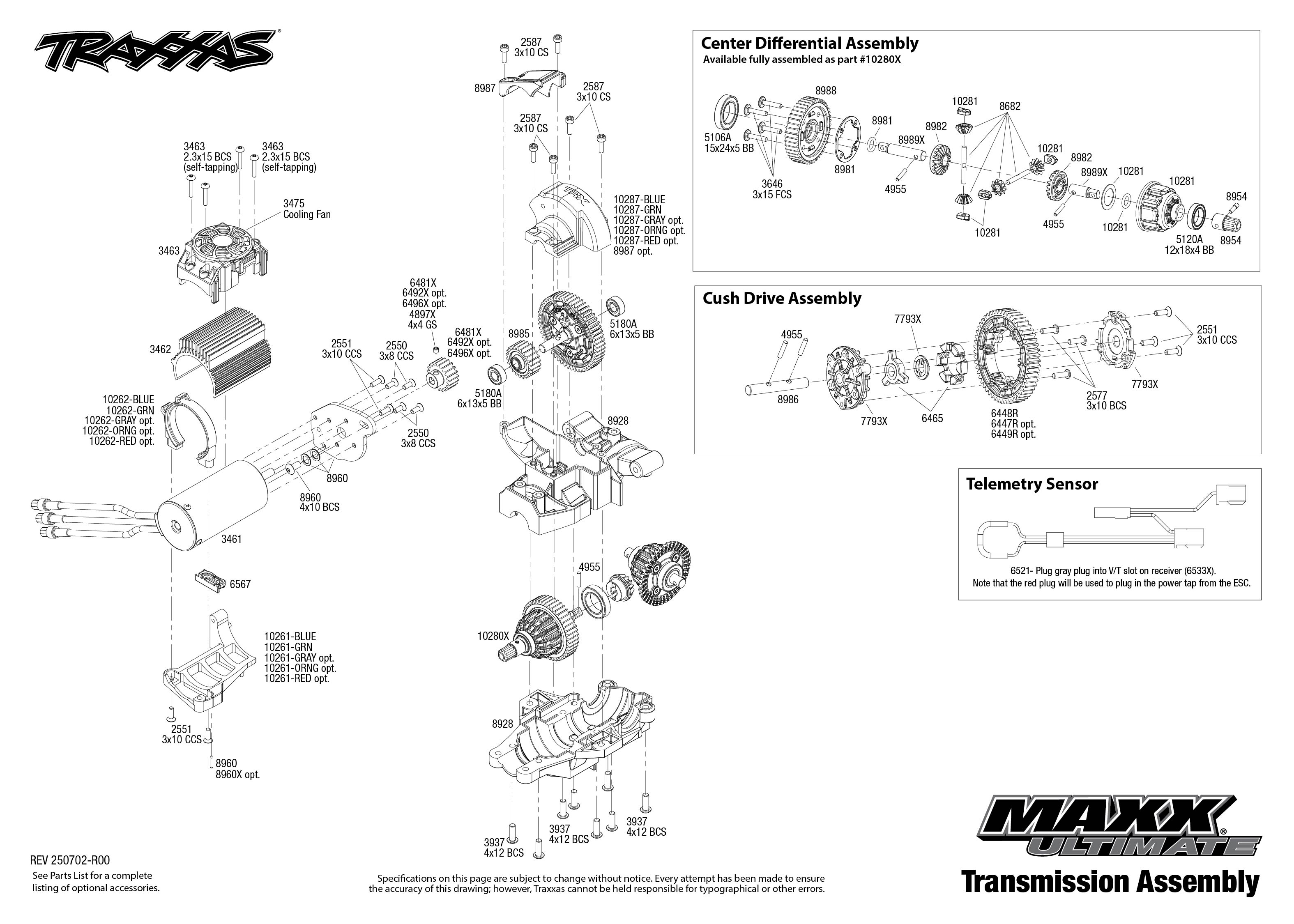 RC Sweden AB - Traxxas MAXX Ultimate VXL-4s 4WD 1/10 RTR TQi TSM Blue