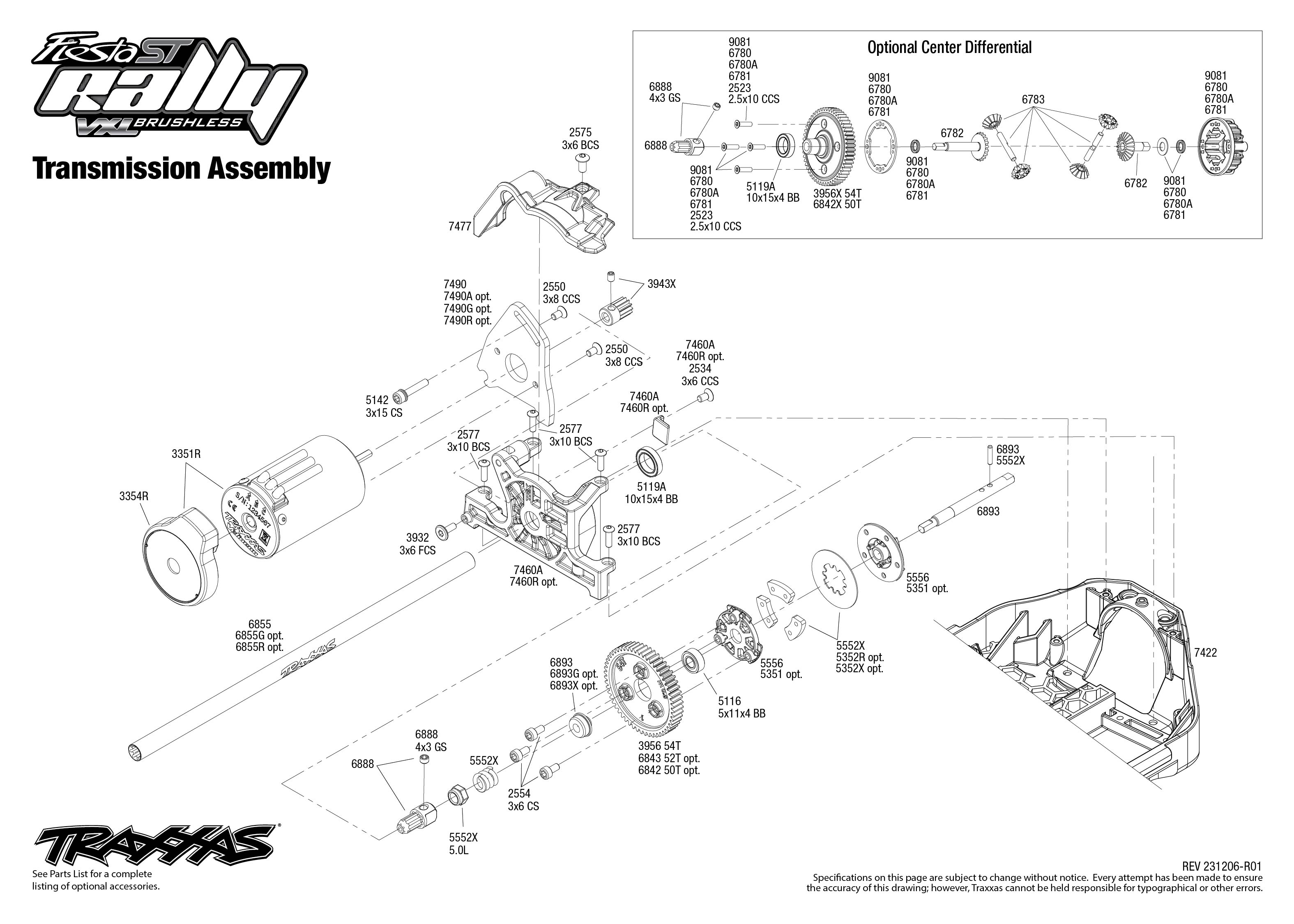 RC Sweden AB - Traxxas Ford Fiesta Rally 1/10 VXL 4WD RTR TQ Grön
