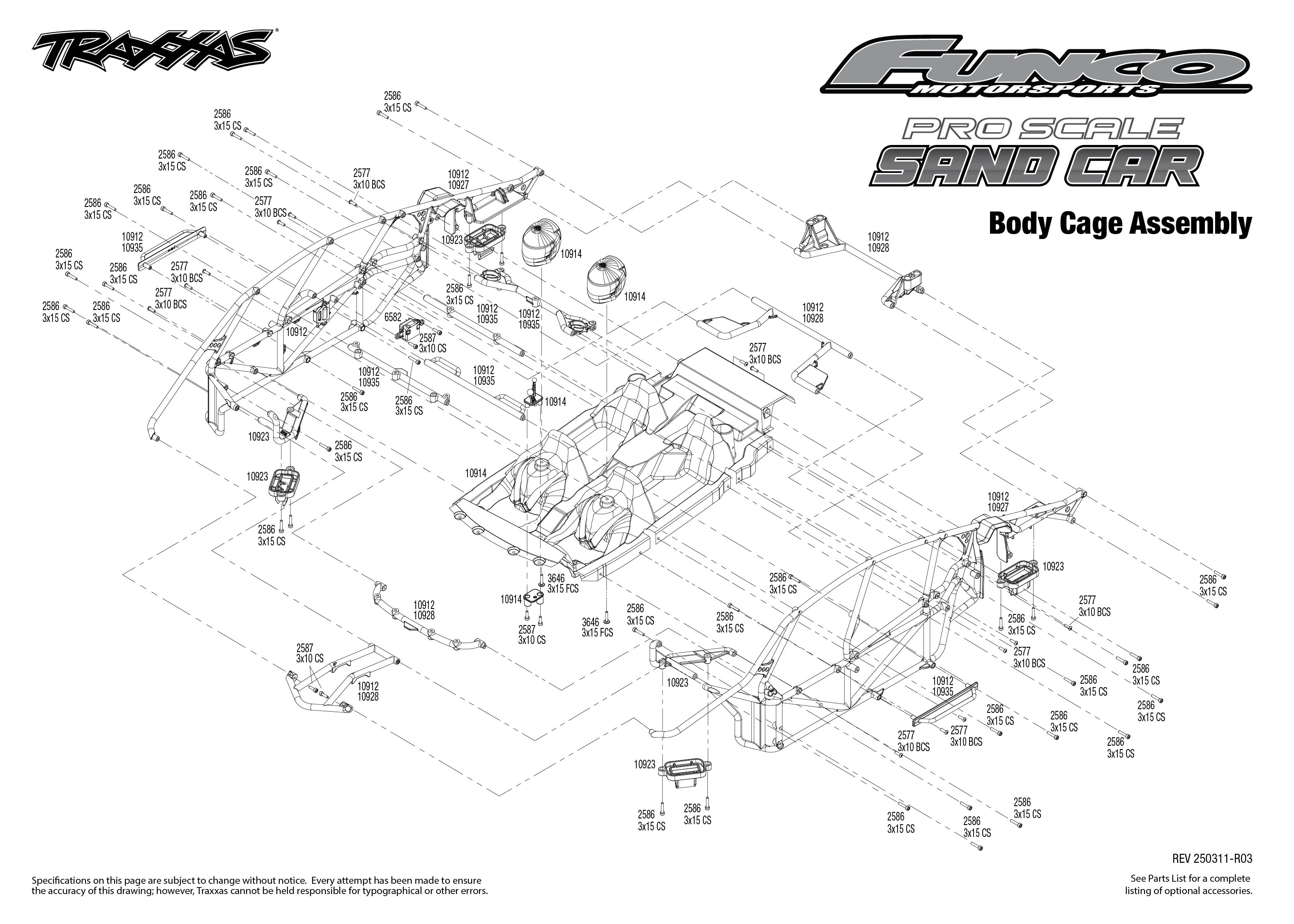 RC Sweden AB - Traxxas Funco Pro Scale Sand Car 8S 2WD Röd
