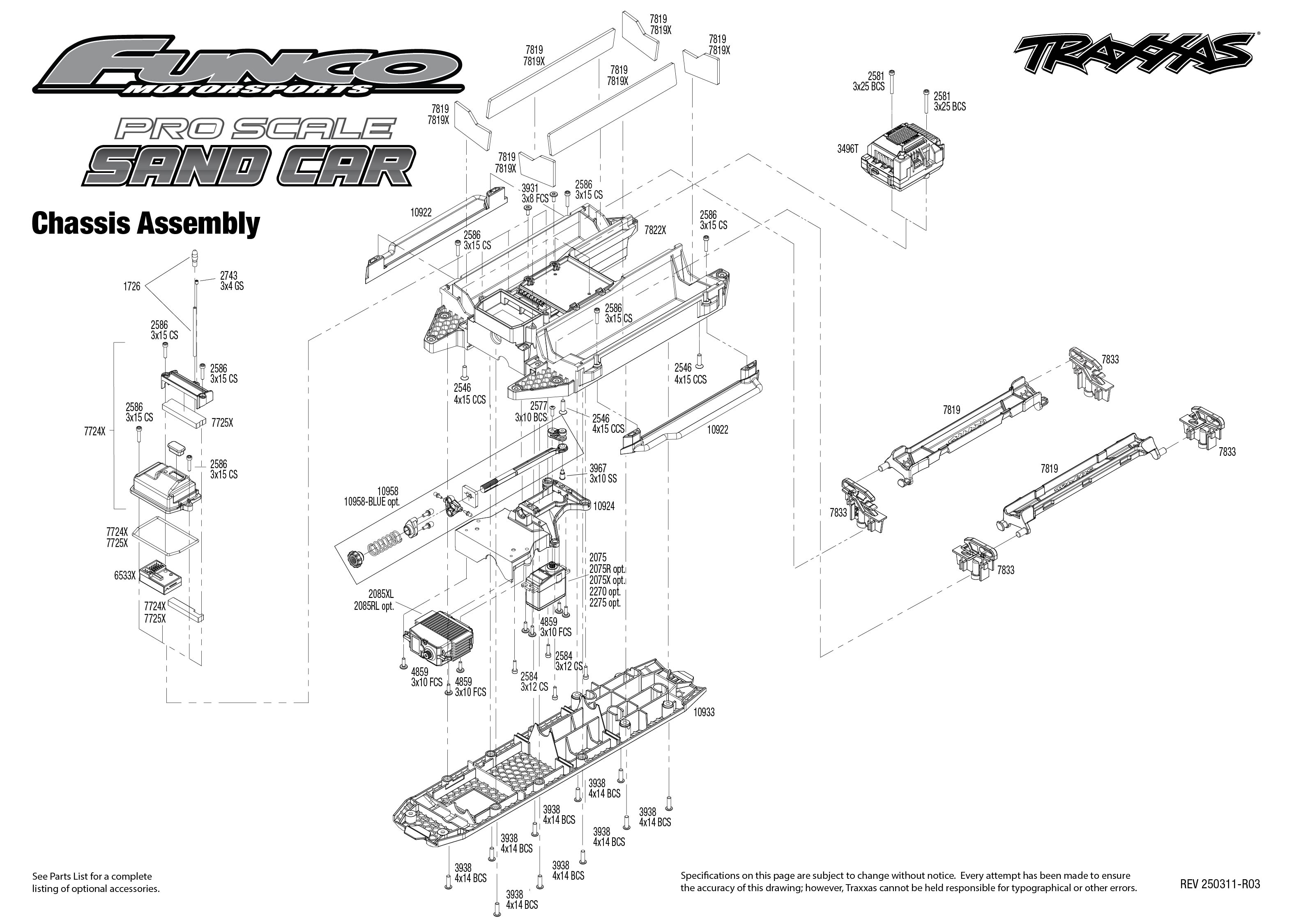 RC Sweden AB - Traxxas Funco Pro Scale Sand Car 8S 2WD Röd