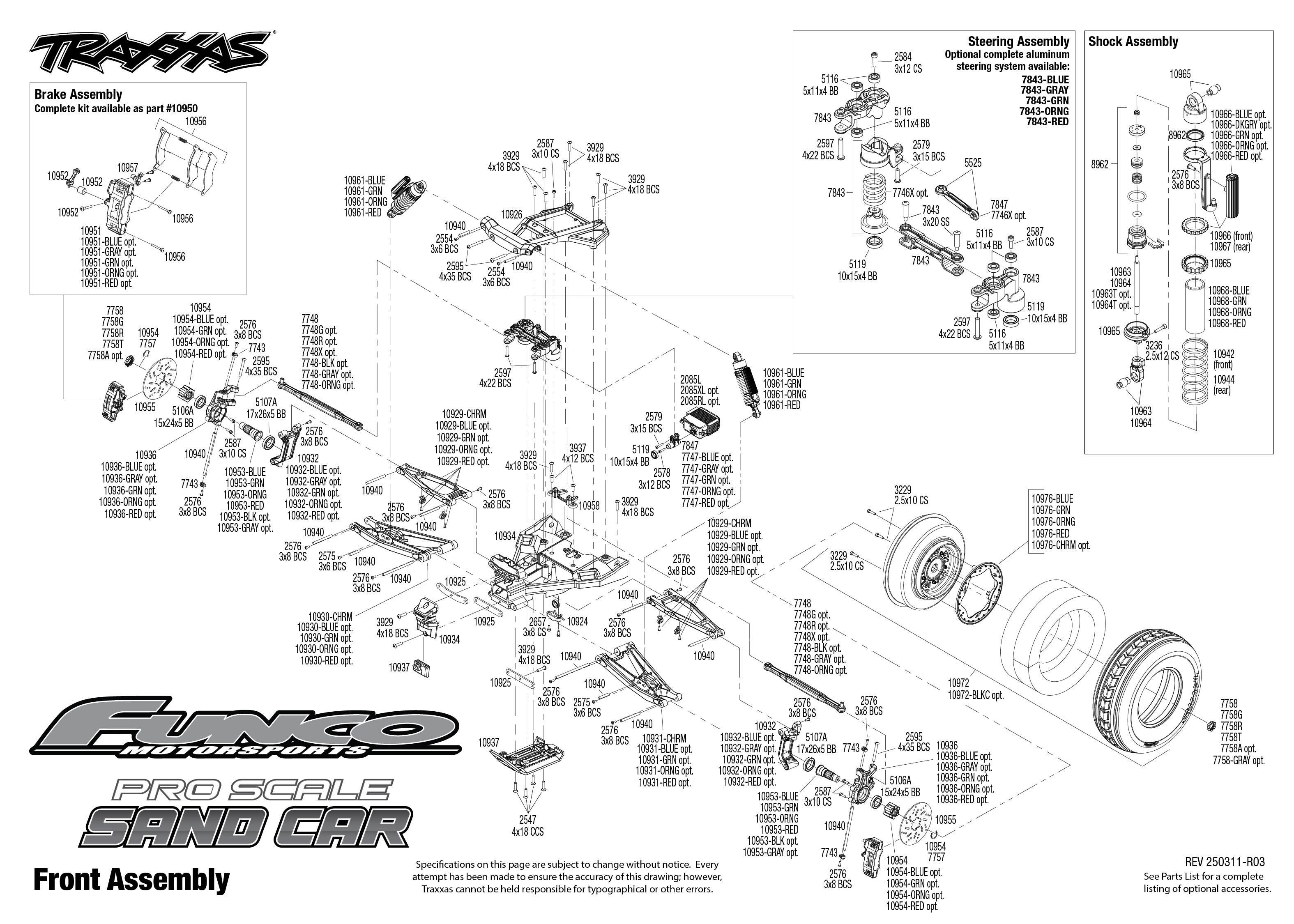 RC Sweden AB - Traxxas Funco Pro Scale Sand Car 8S 2WD Röd