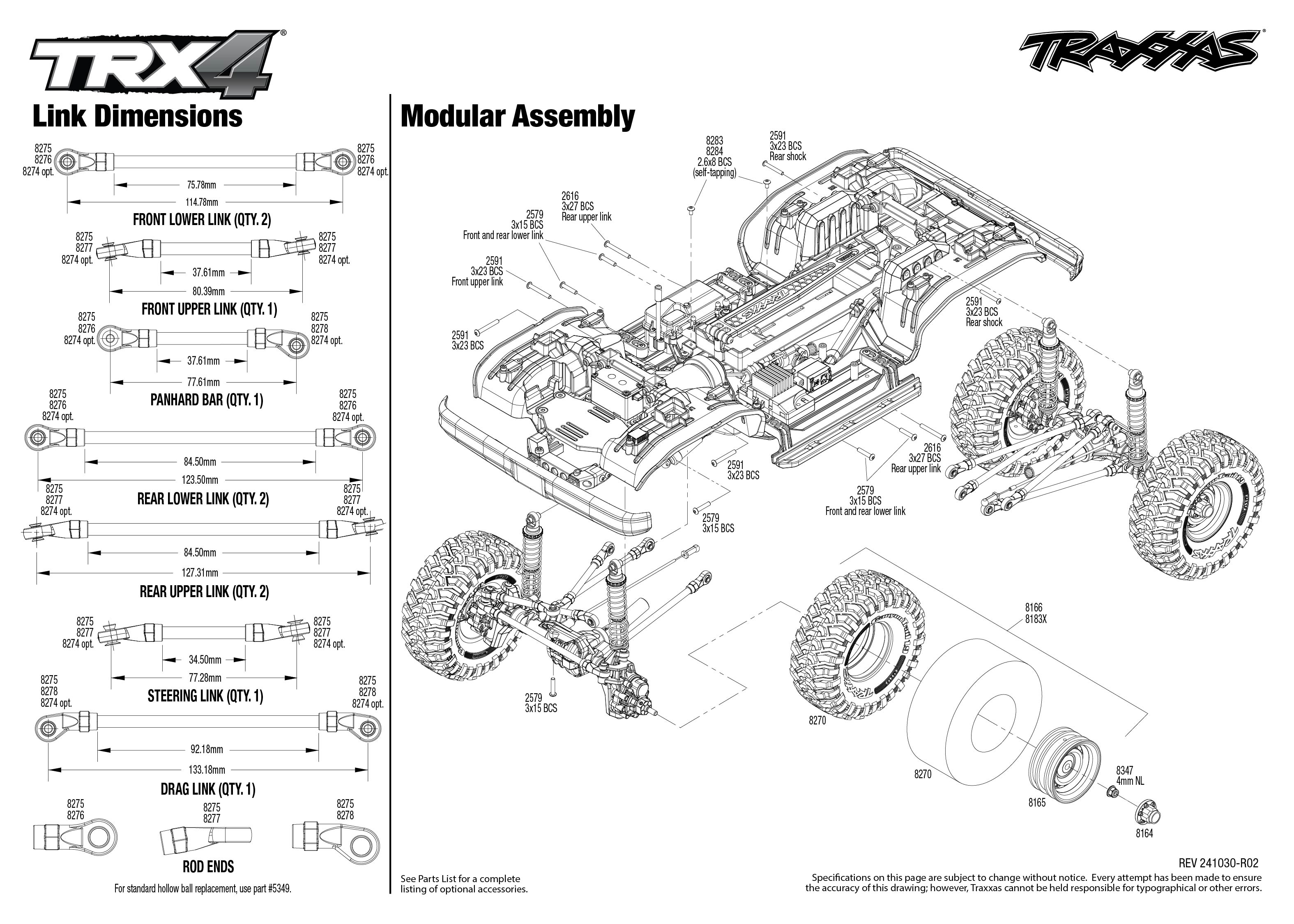 RC Sweden AB - Traxxas TRX-4 Chevy Blazer 1979 1/10 RTR Clipless Röd