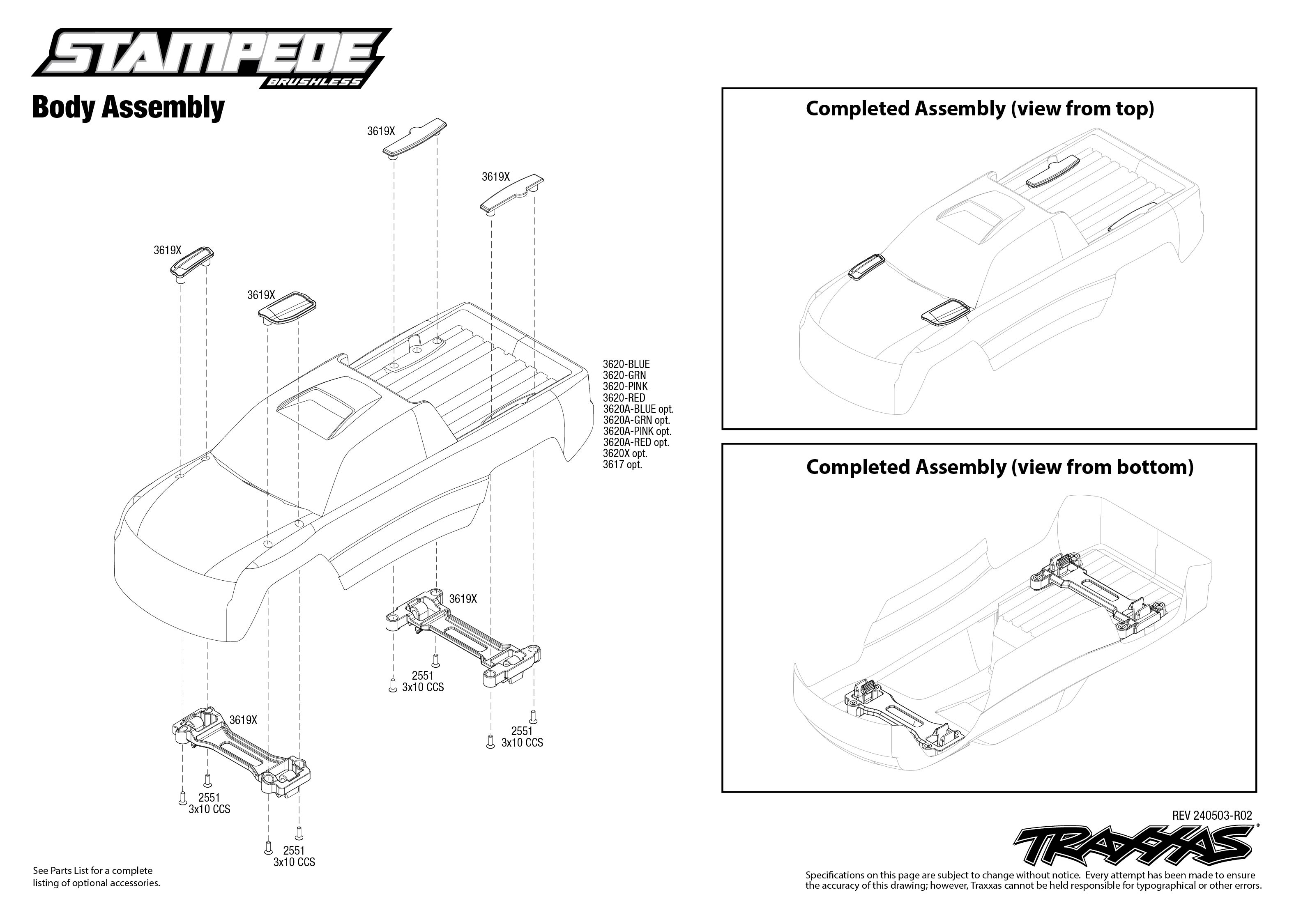 RC Sweden AB - Stampede 2WD 1/10 RTR TQ BL-2s HD Red