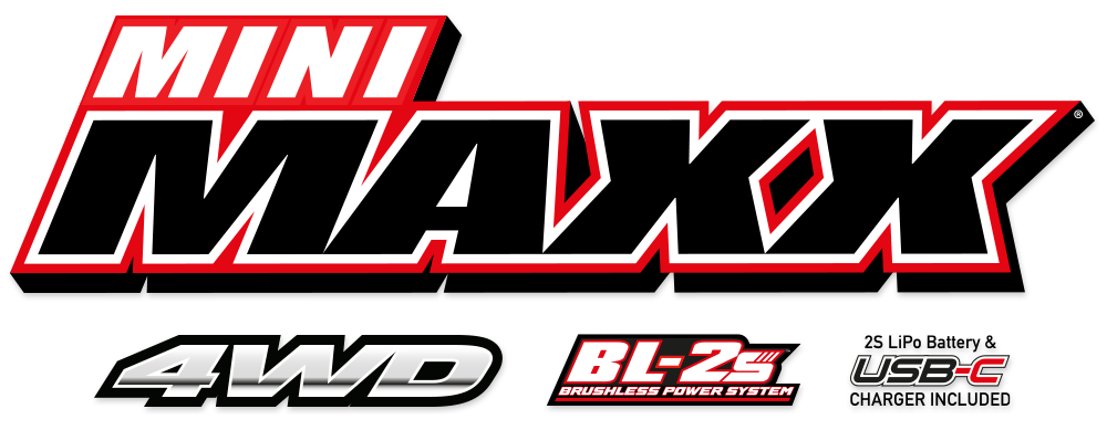 RC Sweden AB - Traxxas Mini MAXX RTR TQ BL-2s Black - USB-C Laddare ...